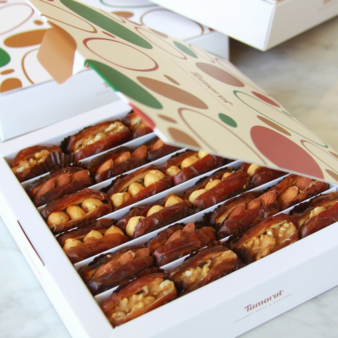 Festive Assorted Stuffed Dates Box – Tamarat